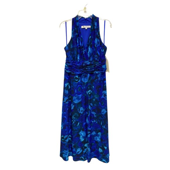 Evan Picone | Dresses | Vintage Evan Picone Dress Petite Size 8p Blue V ...